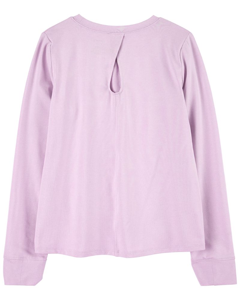 Playera Deportiva De Manga Larga Morado 3P617210|Carter's