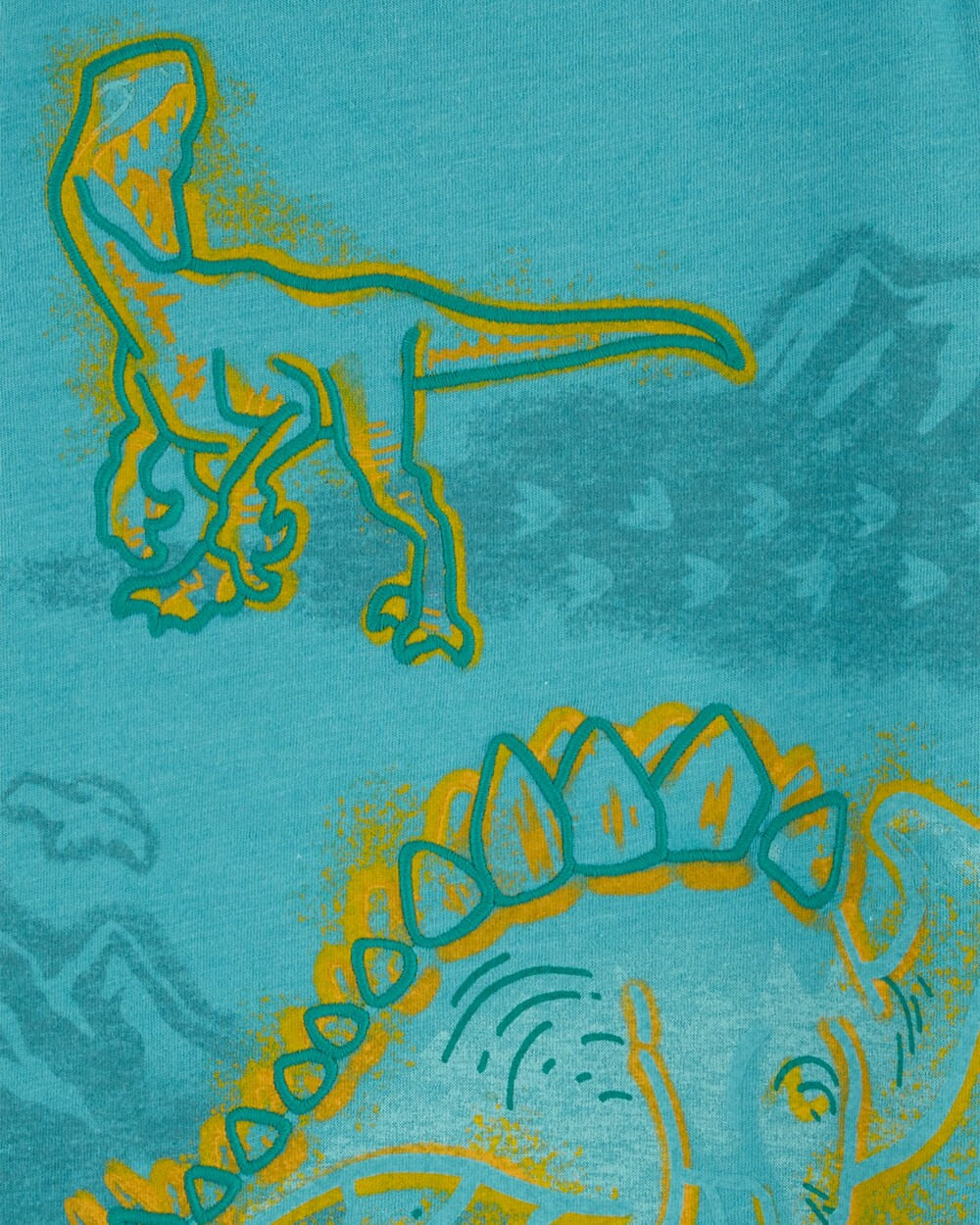 Playera De Jersey Estampado De Dinosaurio Azul 2R318610|Carter's
