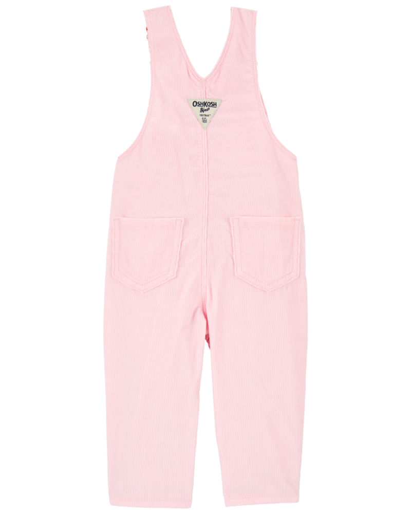 Overol de Pana Suave Rosa 1R571810|Oshkosh B'gosh