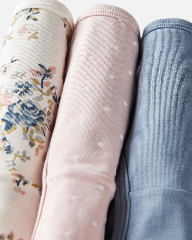 Paquete De 3 Calzones De Algodón Orgánico Multi 3S643310|Carter's ...