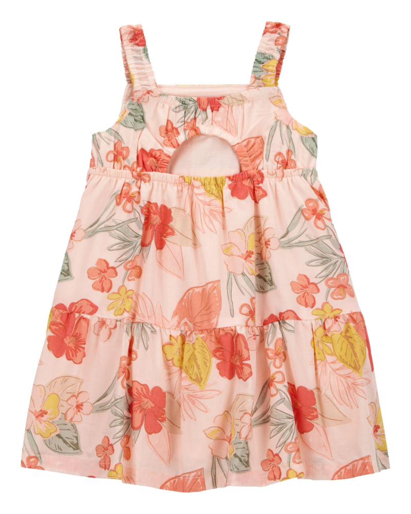 Vestido De Capas Floral 1T180310| Carter's