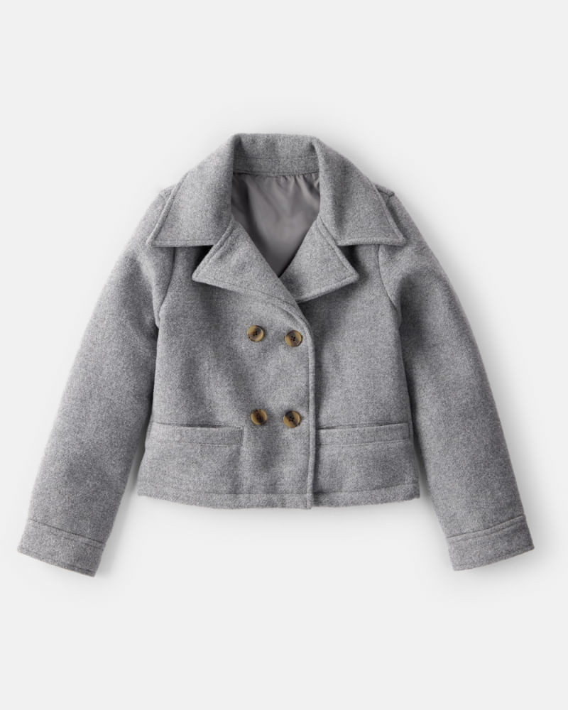 Chamarra De Moda De Manga Larga En Gris 3T533310|Carter's